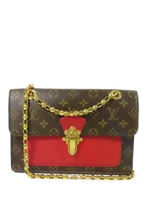 LOUIS VUITTON Victoire Monogram Shoulder Bag - Brown