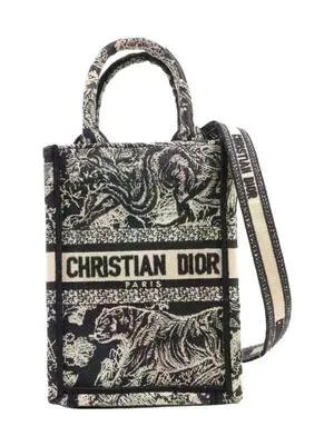Dior Christian Dior Mini Book Tote Bag Blue