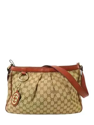 Gucci Gg Canvas Shoulder Bag - Neutrals