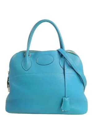 Hermès Hermès 2014 31 Bolide Tote Bag Blue
