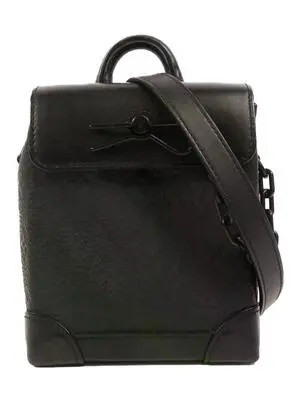 LOUIS VUITTON Nano Steamer Shoulder Bag - Black