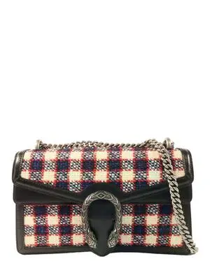 Gucci Dionysus Check-pattern Shoulder Bag - Neutrals