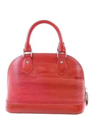 LOUIS VUITTON Epi Alma Bb Tote Bag - Red