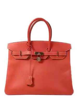 Hermès Birkin 35 Handbag - Red