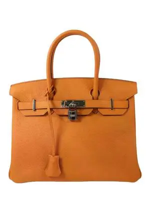 Hermès 30 Birkin Tote Bag - Orange