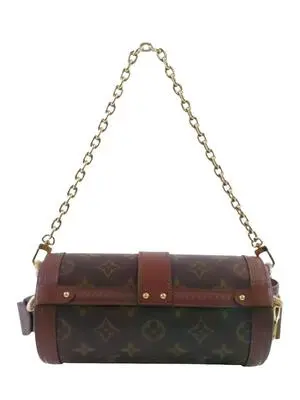 LOUIS VUITTON Louis Vuitton Papillon Trunk Shoulder Bag Brown