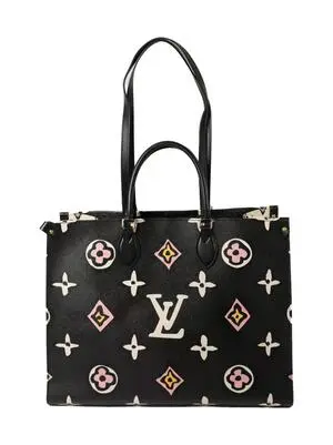 LOUIS VUITTON Monogram Giant Tote Bag - Black
