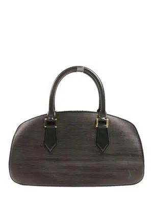 LOUIS VUITTON Jasmin Epi Leather Tote Bag - Black