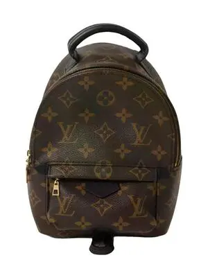 LOUIS VUITTON Mini Palm Springs Monogram Backpack - Brown