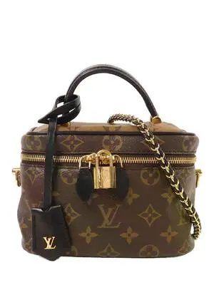 LOUIS VUITTON Vanity Pm Monogram Reverse Shoulder Bag - Brown