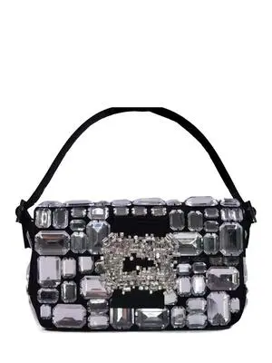 GEDEBE Embellished Buckle Tote Bag - Black
