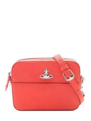 VIVIENNE WESTWOOD Orb Saffiano Camera Bag - Red