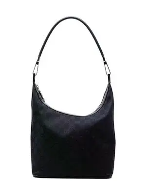Gucci Gg Canvas Shoulder Bag - Blue