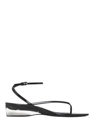 Alaïa Tongs Wedge Sandals - Clear