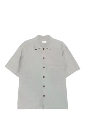 Universal Works Short-sleeved Chest-pocket Shirt - Grey