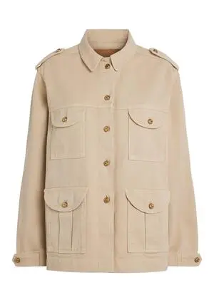 BLAZÉ MILANO Nariida Sahariana Jacket - Beige