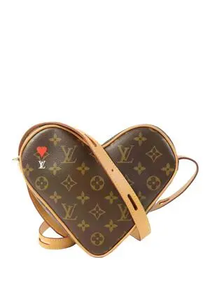 LOUIS VUITTON Game On Coeur Monogram Heart Cross Body Bag - Brown