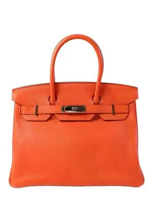 Hermès Hermès Birkin 30 Tote Bag Orange