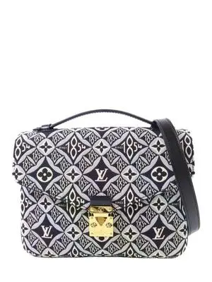 LOUIS VUITTON Pochette Metis Mm Shoulder Bag - Black