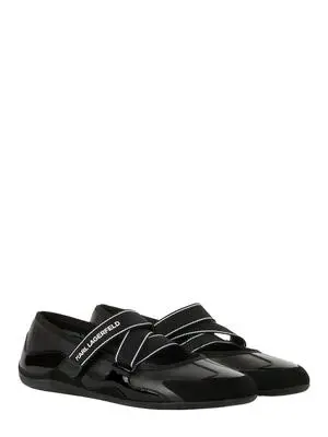 KARL LAGERFELD Karl Lagerfeld Jeans Altia Kross Strap Flats
