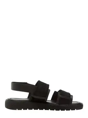 Calvin Klein Touch-strap Sandals - Black