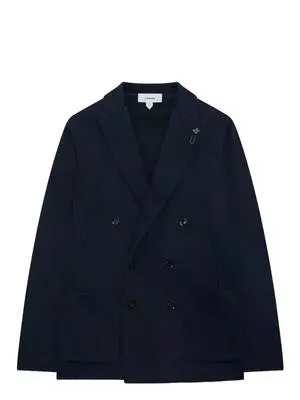 LARDINI Double-breasted Blazer - Blue