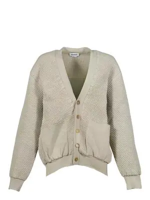 HED MAYNER Patch Pocket Cardigan - Neutrals