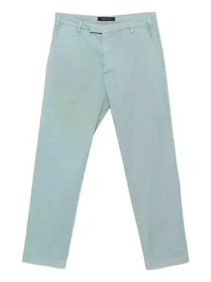 MICHAEL COAL Belt-loop Trousers - Blue