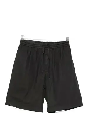 MICHAEL COAL Michael Coal Drawstring Fastening Shorts Black