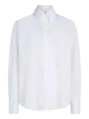 Karl Lagerfeld Voluminous Poplin Shirt - White