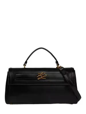 Karl Lagerfeld K/autograph Top Handle Bag - Black