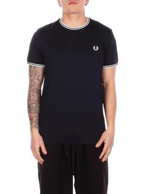 Fred Perry T-shirt Men Blue 1