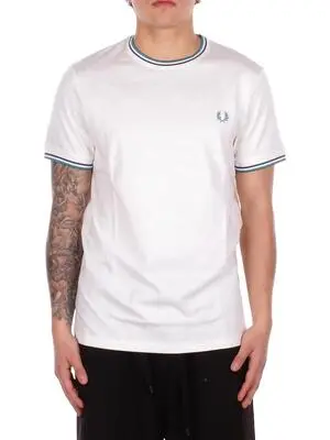 Fred Perry T-shirt Men White 1