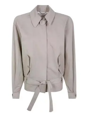 MAGDA BUTRYM Magda Butrym Belted Raglan-Sleeve Jacket