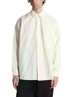 Fear Of God Essentials Embroidered-logo Cotton Shirt - Neutrals