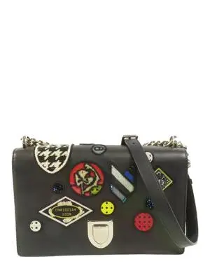 DIOR Christian Dior Diorama Patch Detail Shoulder Bag