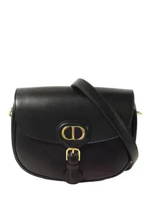 Dior Bobby Leather Shoulder Bag - Black