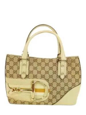 Gucci Horsebit Tote Bag - Neutrals