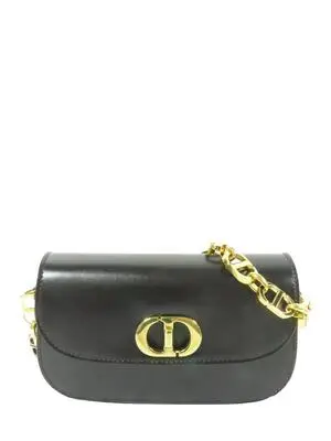 Dior 30 Montaigne Avenue Shoulder Bag - Black