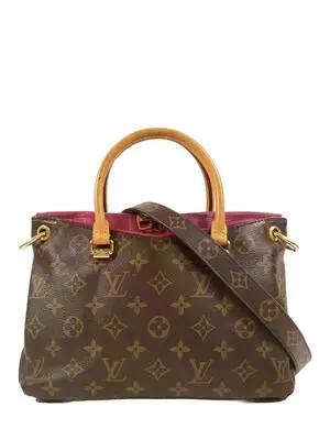 LOUIS VUITTON Pallas Bb Monogram Handbag - Brown