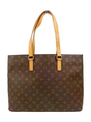LOUIS VUITTON Luco Tote Bag Monogram Canvas - Brown