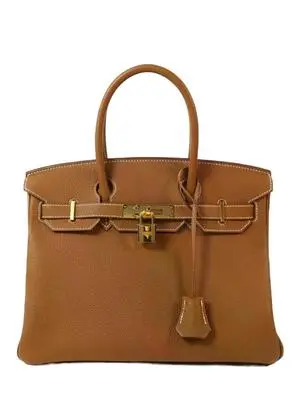 HERMÈS Hermès 30 Birkin Leather Handbag
