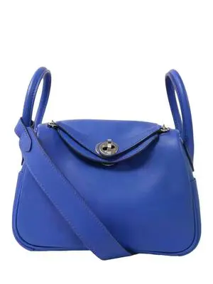 Hermès Mini Lindy Shoulder Bag - Blue