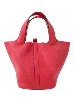 Hermès Hermès Picotin Lock Handbag Red