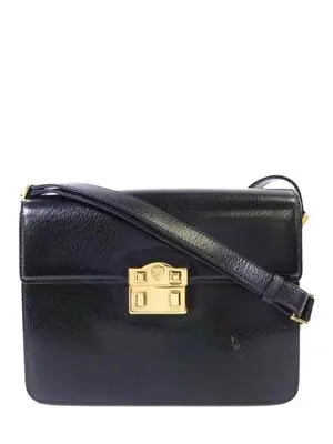 Gucci Leather Shoulder Bag - Black