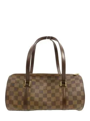 LOUIS VUITTON Papillon Damier Tote Bag - Brown