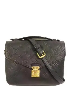 LOUIS VUITTON Metis Empreinte Shoulder Bag - Black