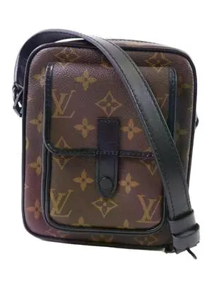 LOUIS VUITTON Monogram Canvas Christopher Crossbody Bag - Brown