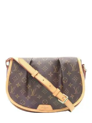 LOUIS VUITTON Monogram Pattern Shoulder Bag - Brown