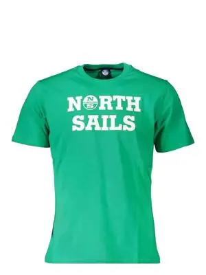 NORTH SAILS Logo-print Crew-neck T-shirt - Green